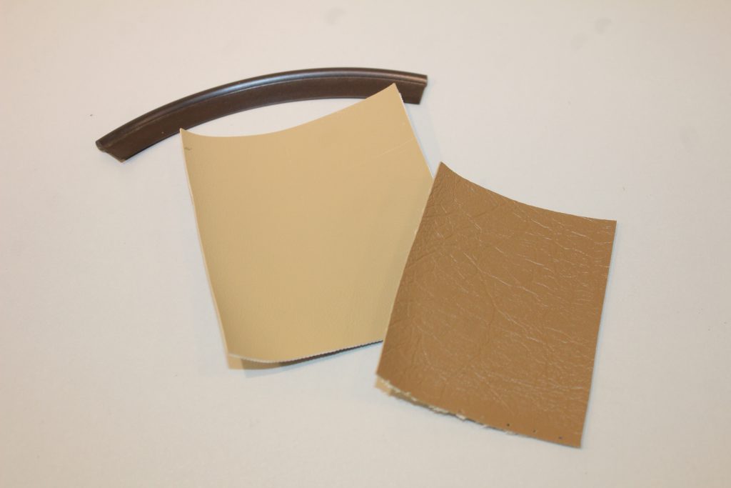 1955-58 Deluxe Bus Light Brown & Light Beige Bench Front Seat Double ...